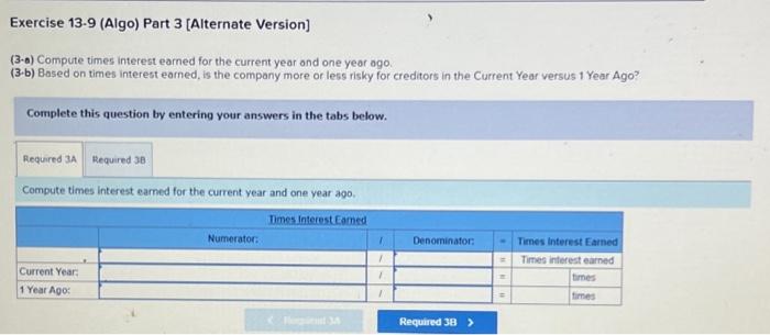 Solved Exercise 13-9 (Algo) Analyzing risk and capital | Chegg.com