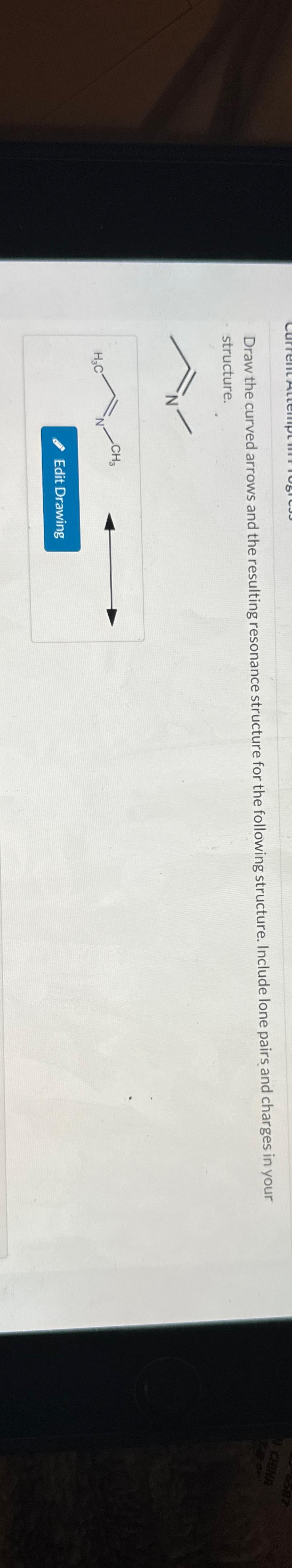 Solved Draw the curved arrows and the resulting resonance | Chegg.com