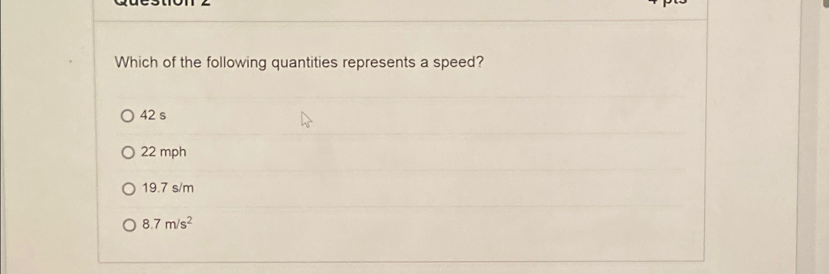 Solved Which of the following quantities represents a | Chegg.com