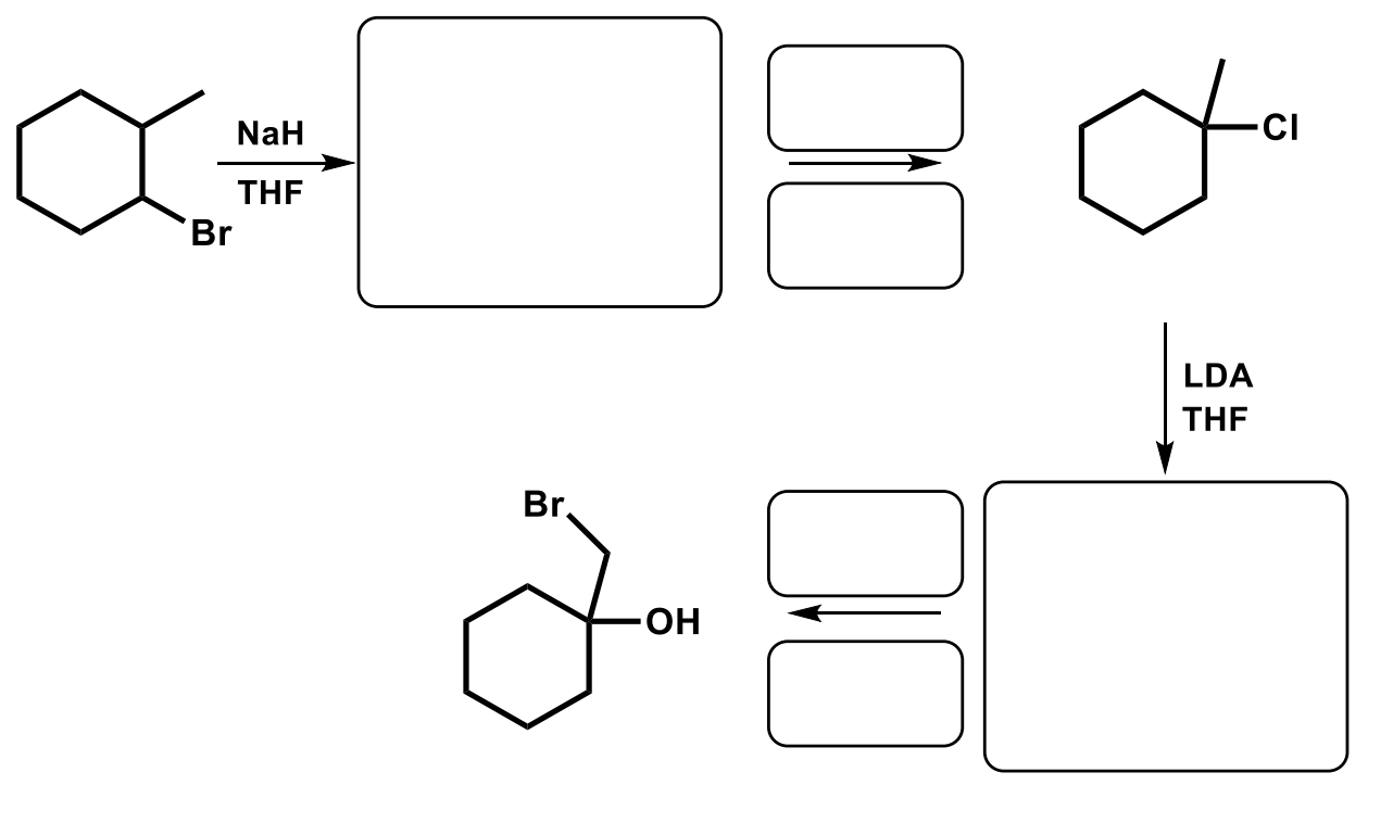Solved I started with 2-bromotoluene with NaH in THF then | Chegg.com