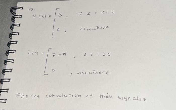 i know how to do convolution but i keep getting stuck | Chegg.com