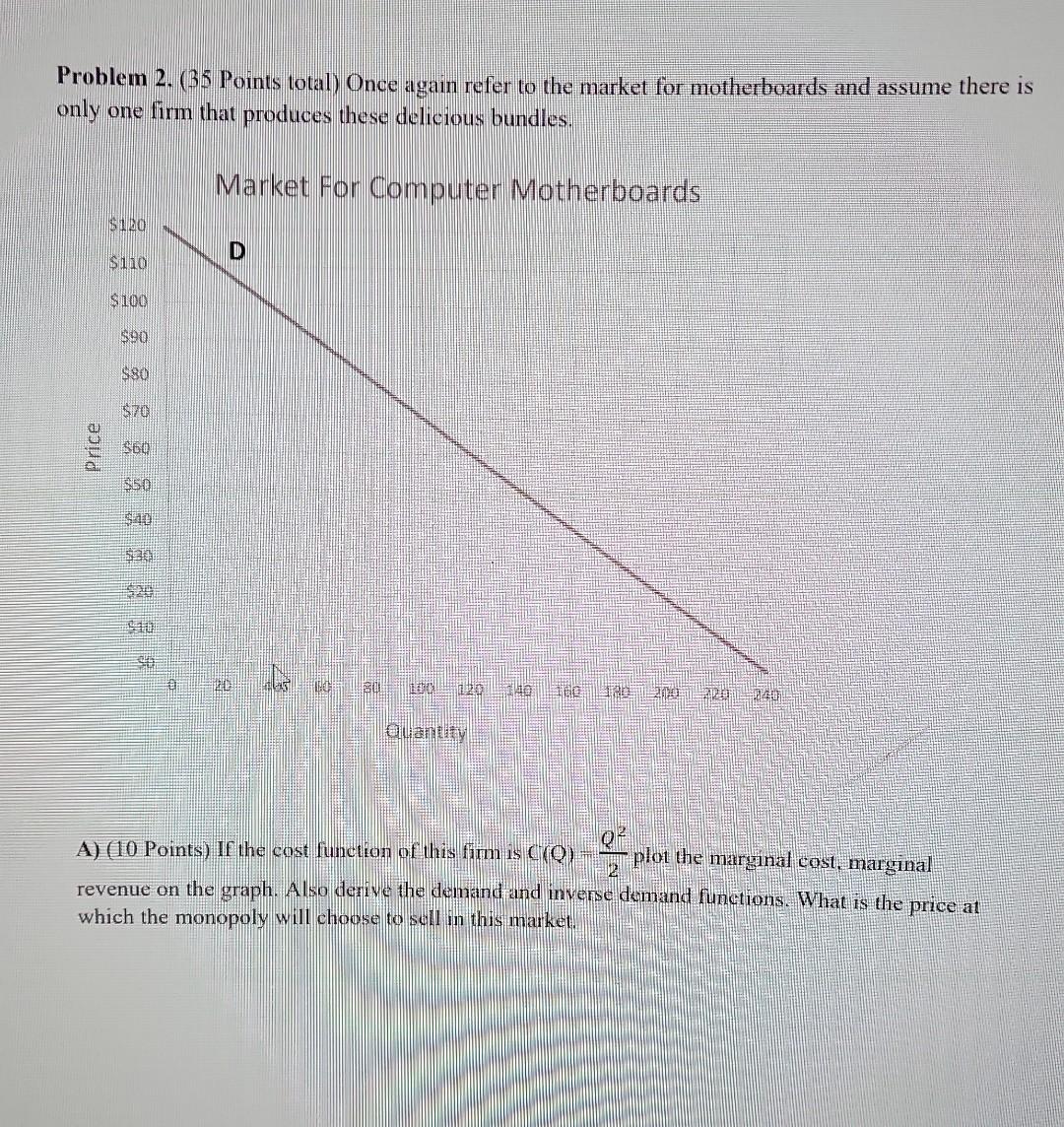 Solved Problem 2. (35 Points total) Once again refer to the | Chegg.com