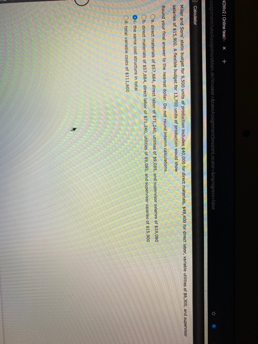 Solved WOWV2 Online teach X + assignment/takeAssignment | Chegg.com