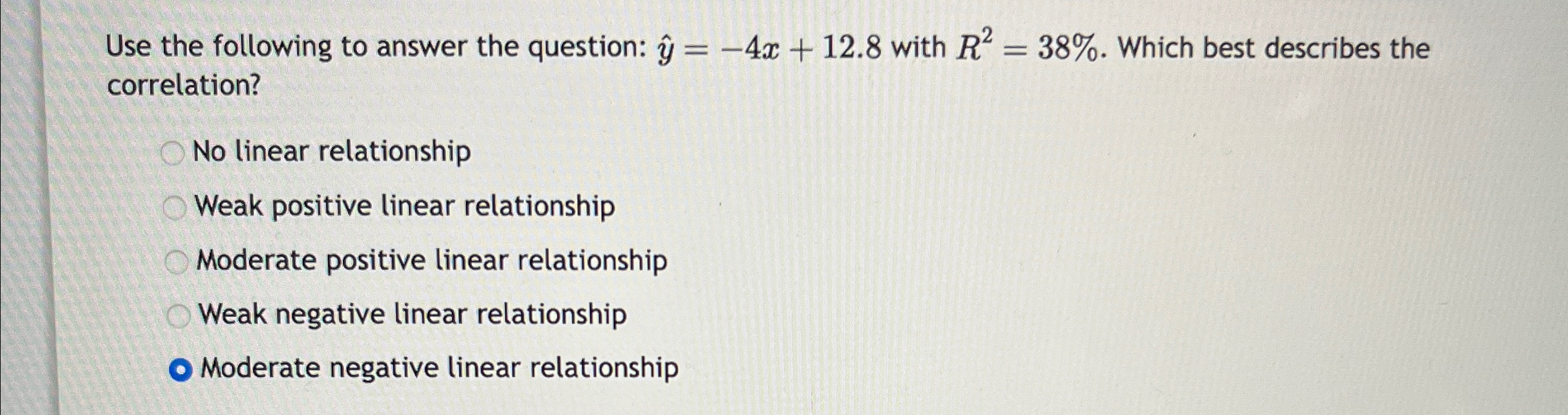 Solved Use the following to answer the question: | Chegg.com