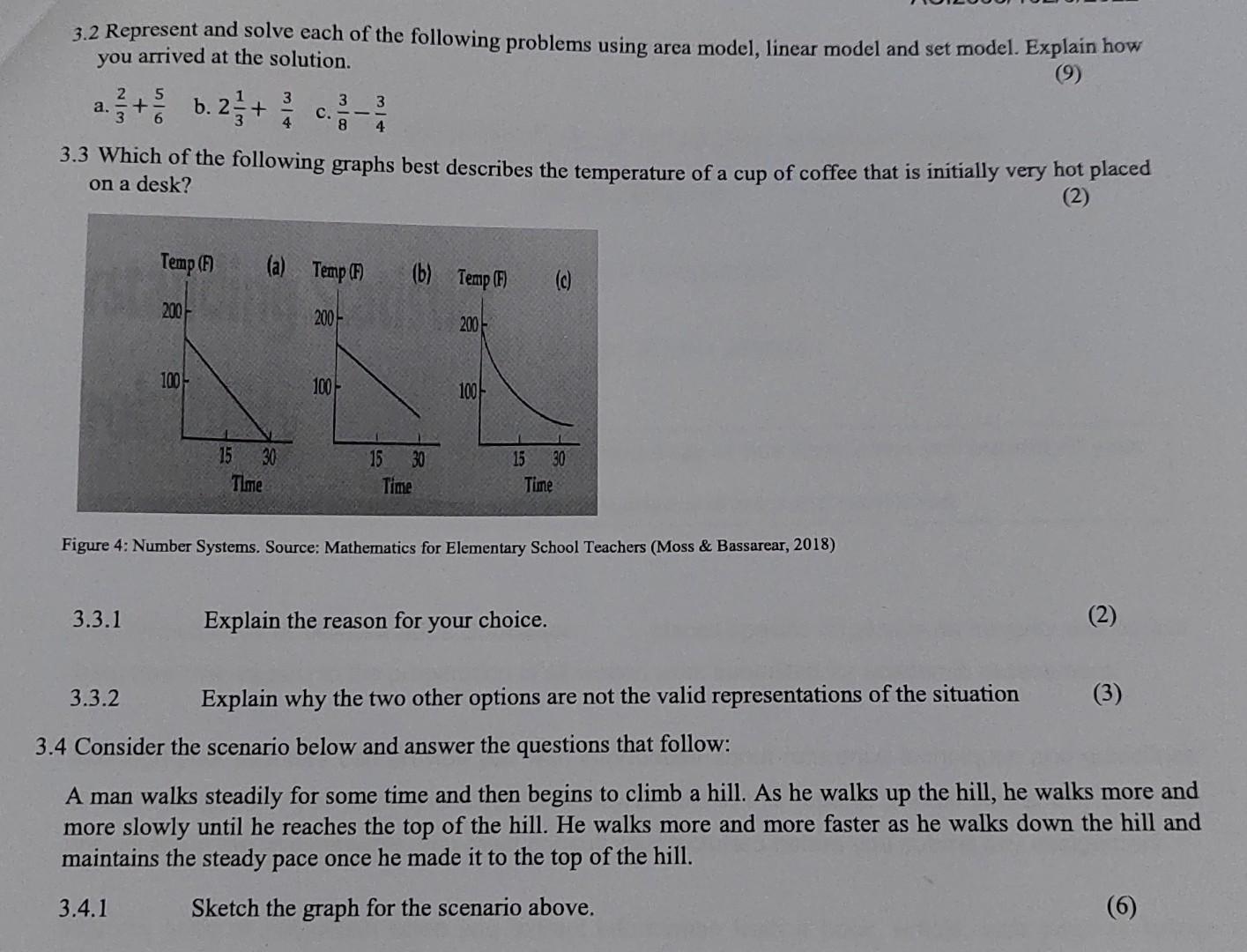 Solved 3.2 Represent and solve each of the following | Chegg.com