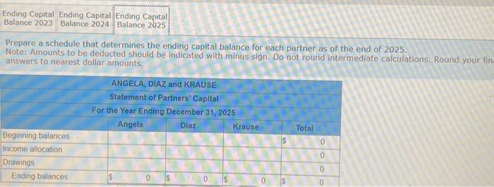 On lanuary 1, 2023, the dental partnership of Angela, | Chegg.com