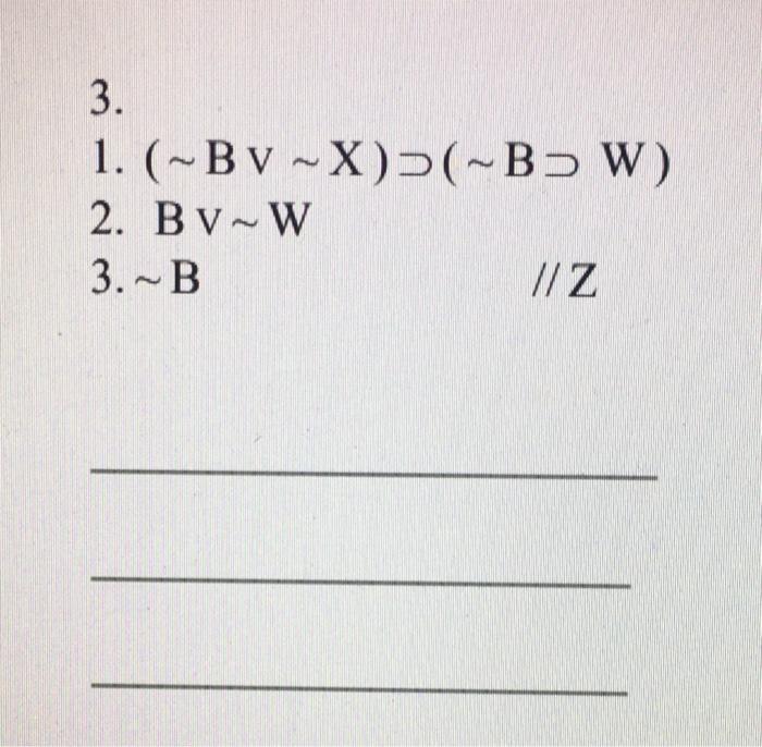 Solved Use only the Eight Rules of Inference to prove the | Chegg.com