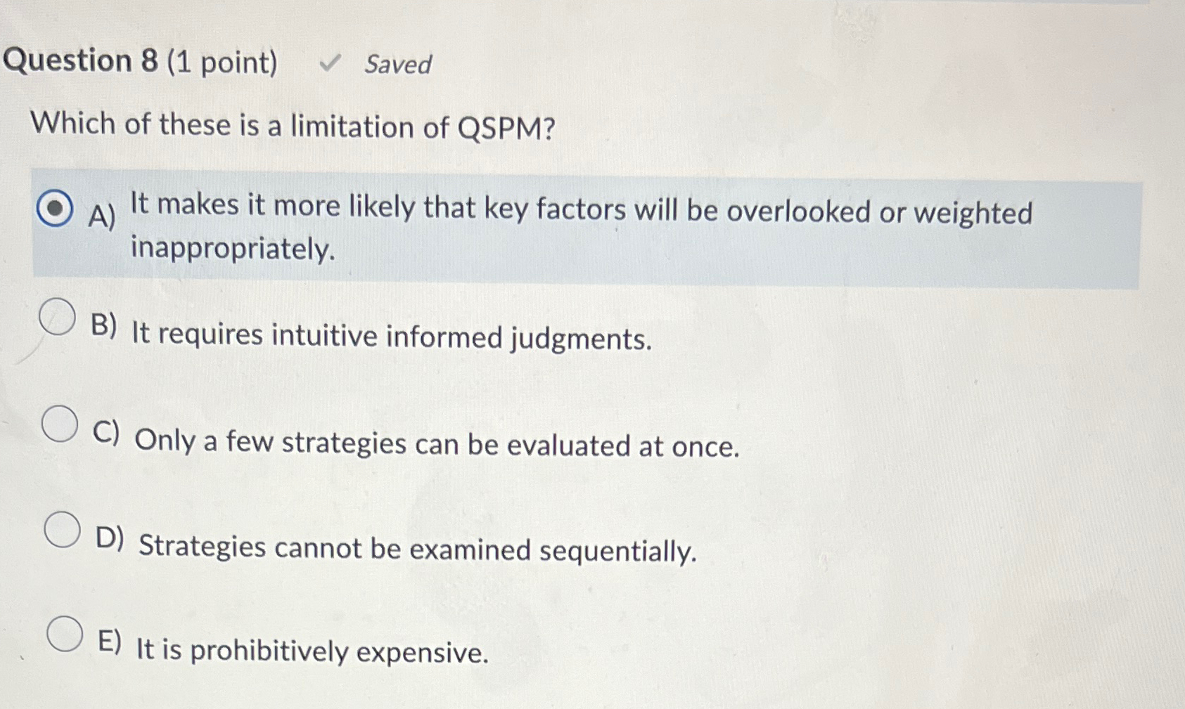 Solved Question 8 (1 ﻿point) ﻿SavedWhich of these is a | Chegg.com