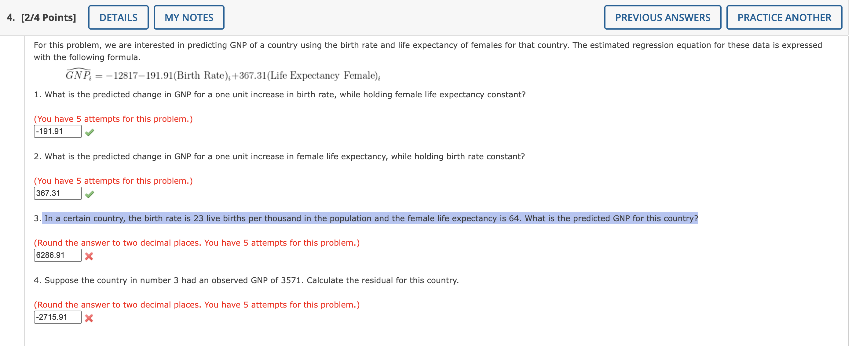 Solved For this problem, we ﻿are interested in ﻿predicting | Chegg.com