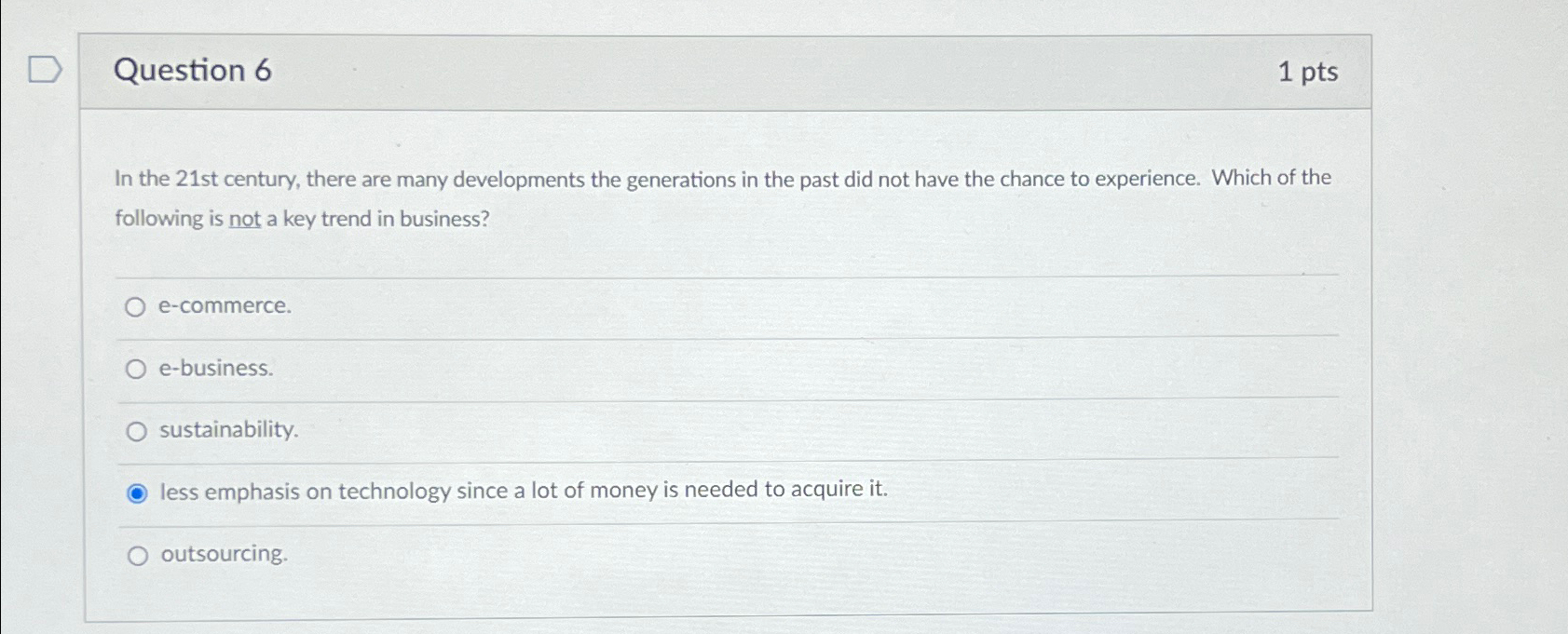 Solved Question 61 ﻿ptsIn the 21st century, there are many | Chegg.com