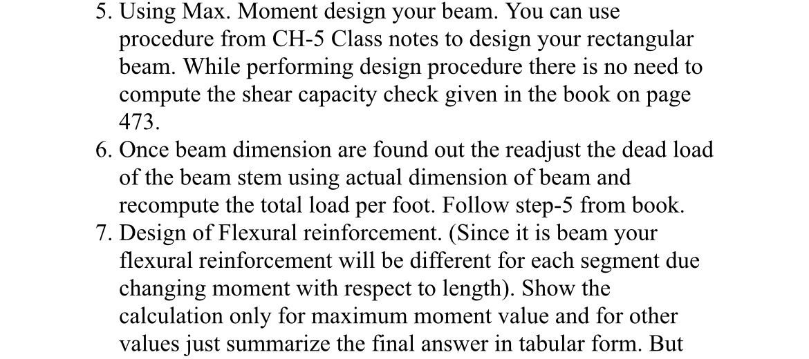 Solved Design the floor beam B3-B4-B3 ﻿in Fig. 1. ﻿This beam | Chegg.com