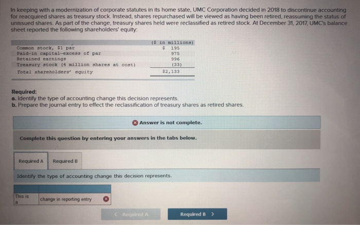 Solved In keeping with a modernization of corporate statutes | Chegg.com