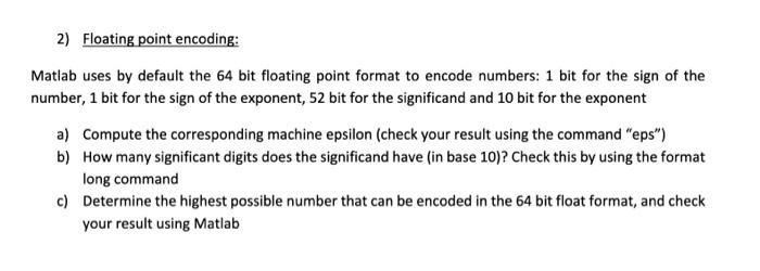 Solved 1 Computation Of Additions Of Binary Numbers In This