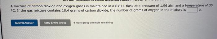 Solved A mixture of xenon and hydrogen gases, in a 7.57 L | Chegg.com