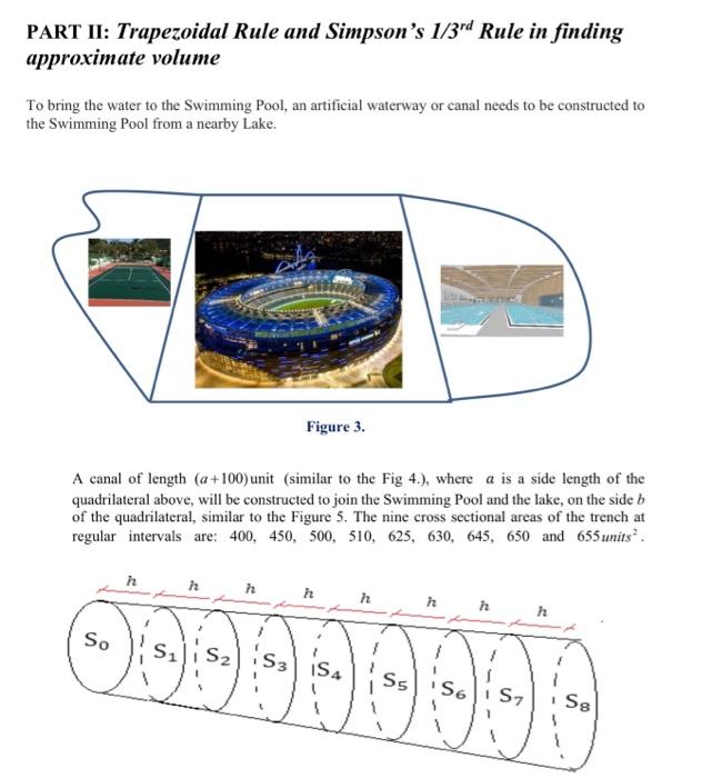Solved PART II: Trapezoidal Rule and Simpson's 1/3rd Rule | Chegg.com