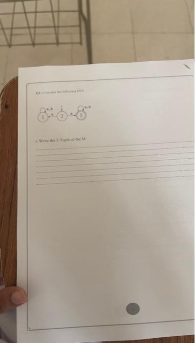 Solved Q1. Write the tanguages descrited by Following | Chegg.com