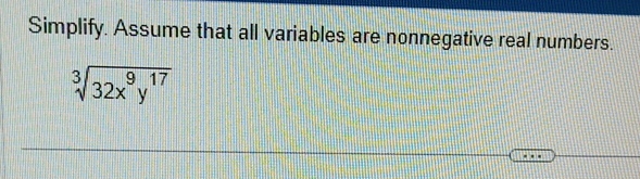 Solved Simplify. Assume that all variables are nonnegative | Chegg.com