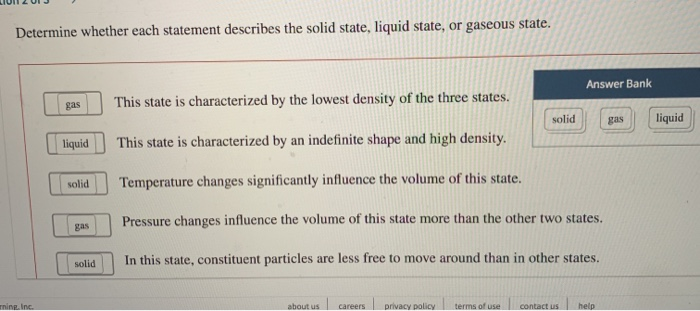 Solved Determine whether each statement describes the solid | Chegg.com