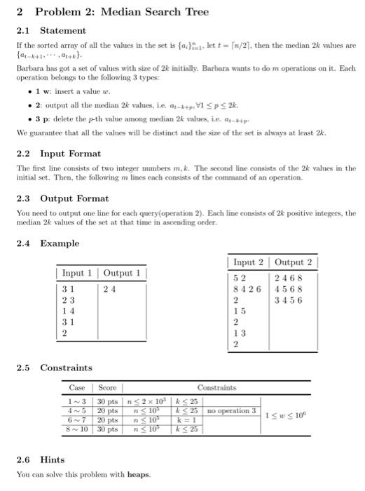 solved-2-1-statement-if-the-sorted-array-of-all-the-values-chegg