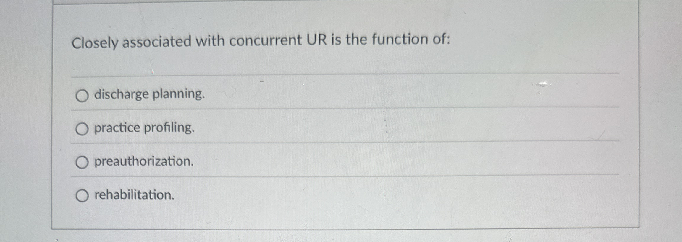Solved Closely associated with concurrent UR is the function | Chegg.com