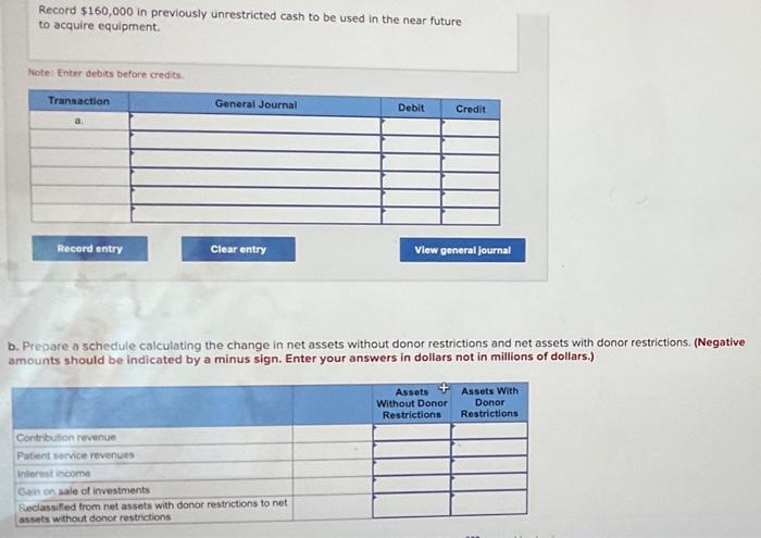 Solved A local private not-for-profit health care entity | Chegg.com