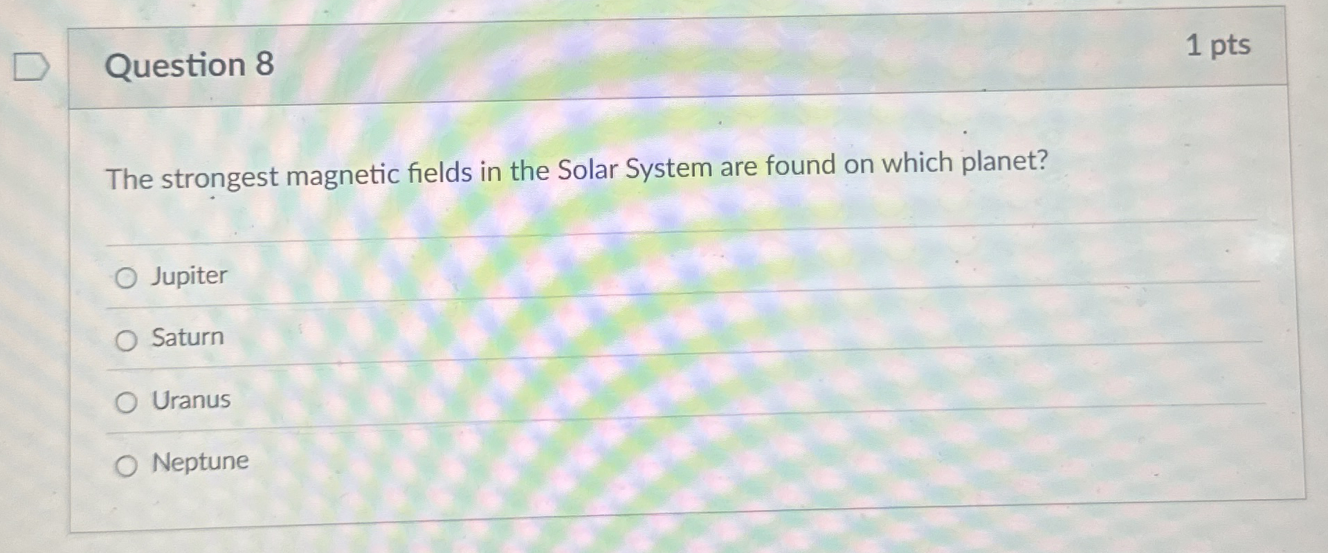 High Quality SOLUTION Question 81 ﻿ptsThe strongest magnetic fields in the | Chegg.com