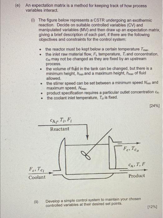 Solved An expectation matrix is a method for keeping track | Chegg.com