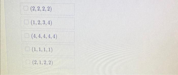 Solved Q4 Degree Sequence 5 Points Which of the following | Chegg.com