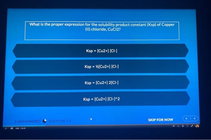 Solved What is the proper expression for the solubility | Chegg.com