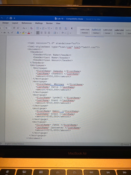Solved write a CSS specification that will render the | Chegg.com