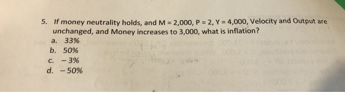 Solved dont have to solve!! just wondering is the inflation | Chegg.com