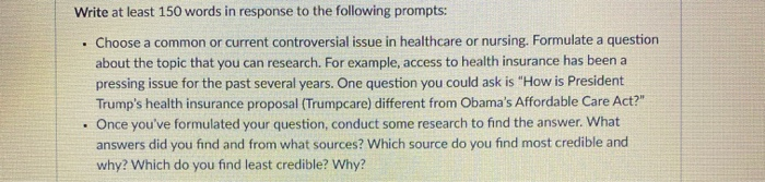 Solved Write at least 150 words in response to the following | Chegg.com