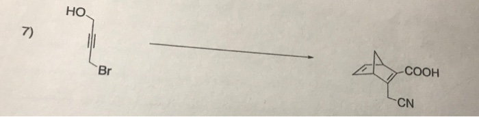 Solved НО. 7) Br & -COOH CN | Chegg.com