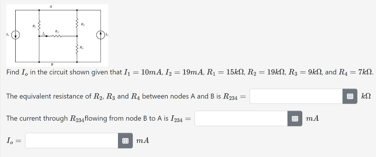 Solved Show me the steps to solve Find Io ﻿in the circuit | Chegg.com