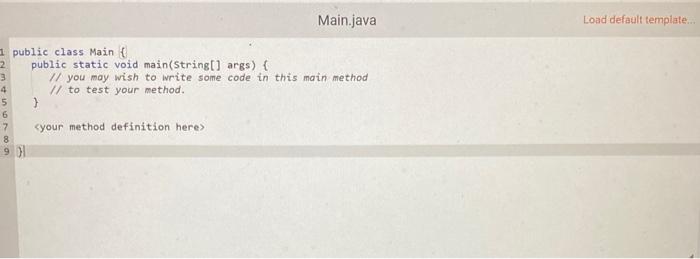 Solved Problem Description and Given Info Write (define) a | Chegg.com