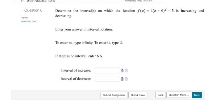Solved Determine the interval(s) on which the function | Chegg.com