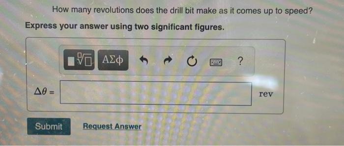 Solved What is the average angular acceleration of the dril? | Chegg.com