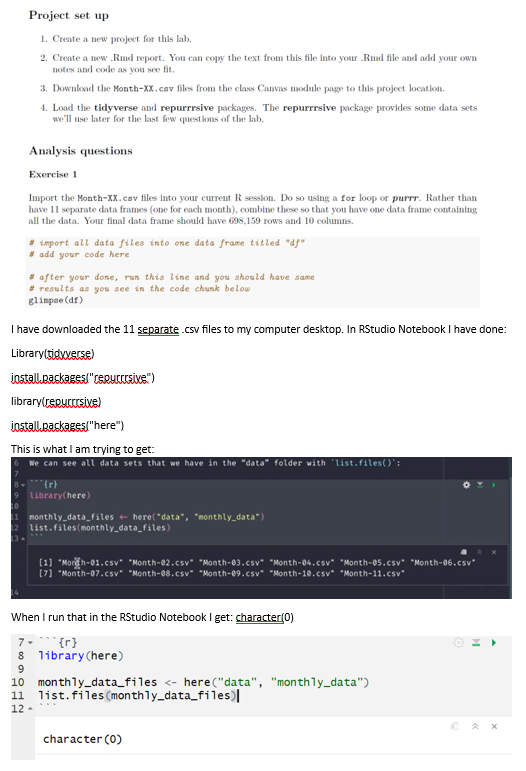 Solved What am I doing wrong?Did I import the data | Chegg.com