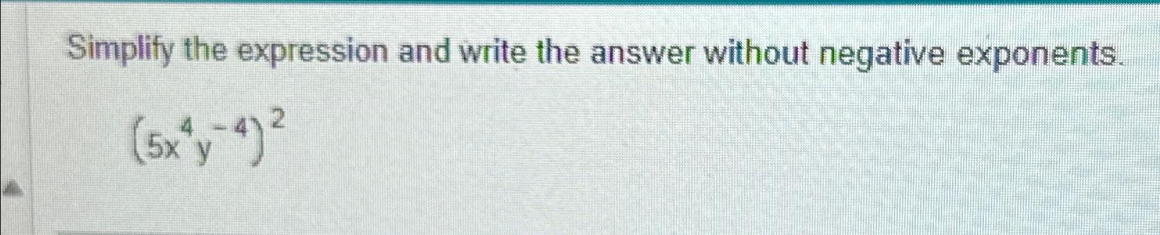Solved Simplify the expression and write the answer without | Chegg.com