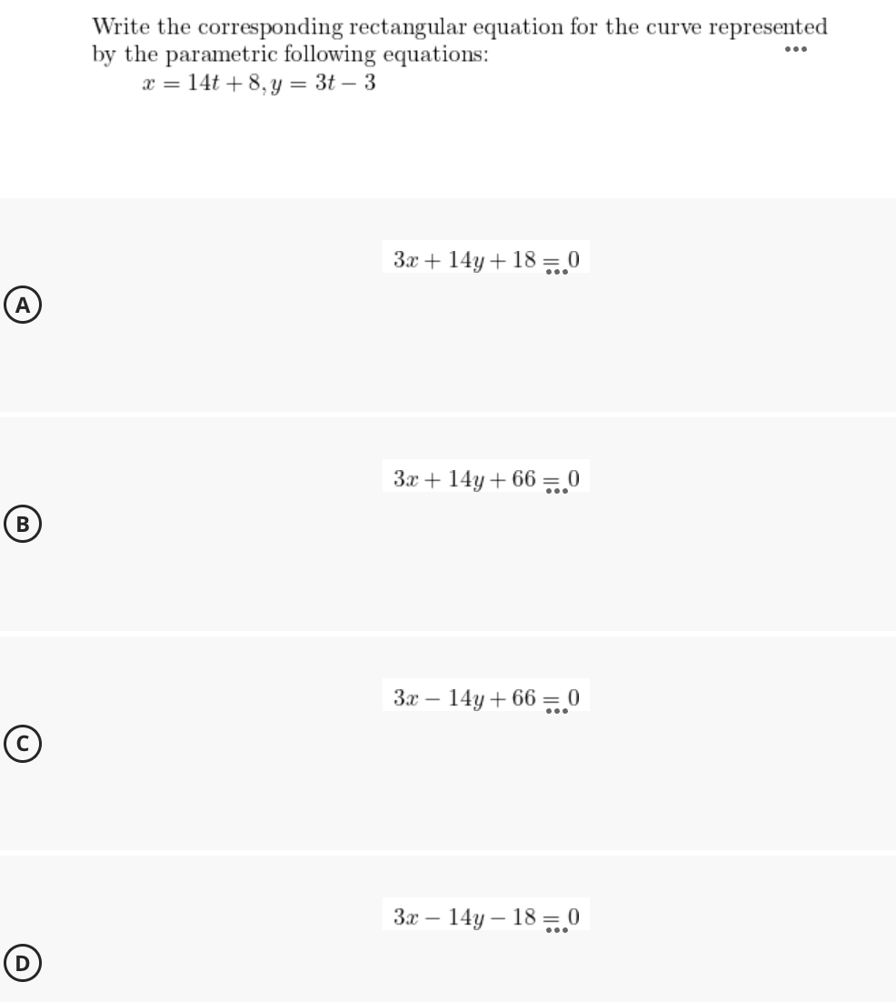 Solved Write the corresponding rectangular equation for the | Chegg.com