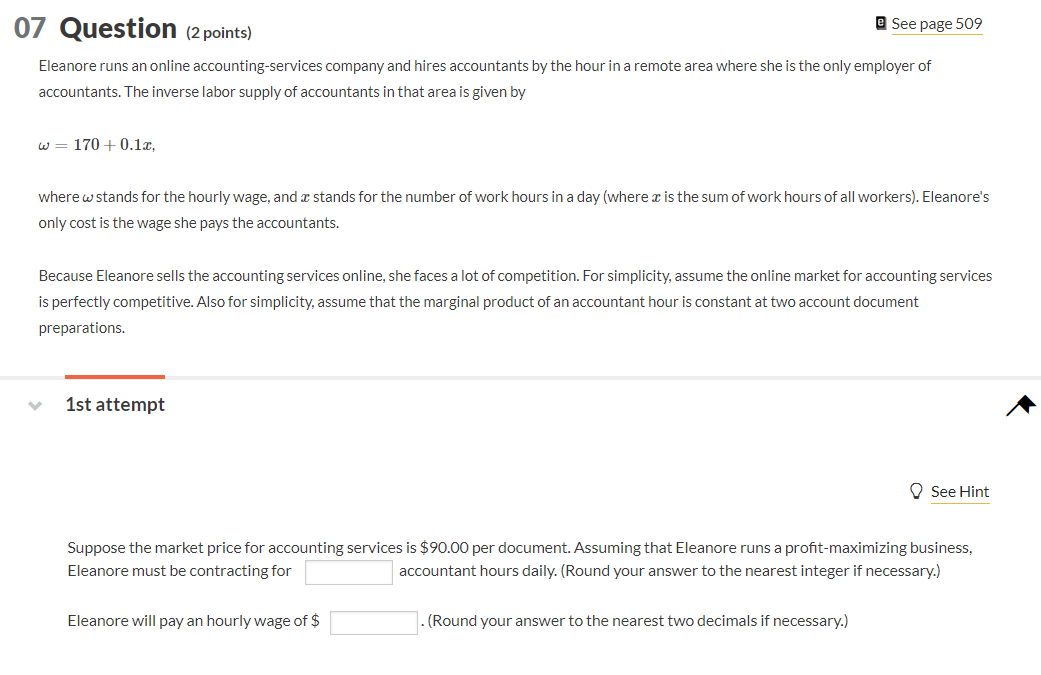 Solved 07 Question (2 points)Eleanore runs an online | Chegg.com Solved 07 Question (2 points)Eleanore runs an online | Chegg.com