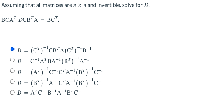 Solved Use the method of Example 8 ﻿to find the unique | Chegg.com