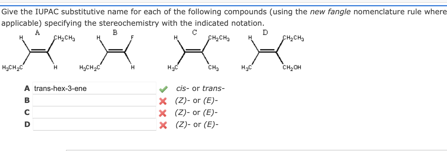 Solved Give the IUPAC substitutive name for each of the | Chegg.com
