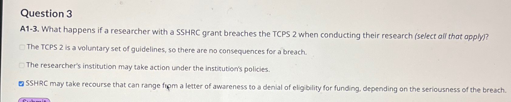 Solved Question 3A1-3. ﻿What happens if a researcher with a | Chegg.com
