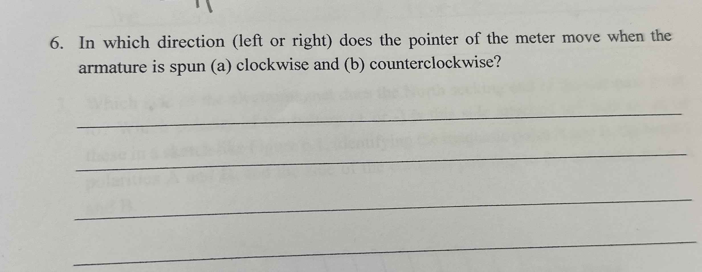 Solved In which direction (left or right) ﻿does the pointer | Chegg.com
