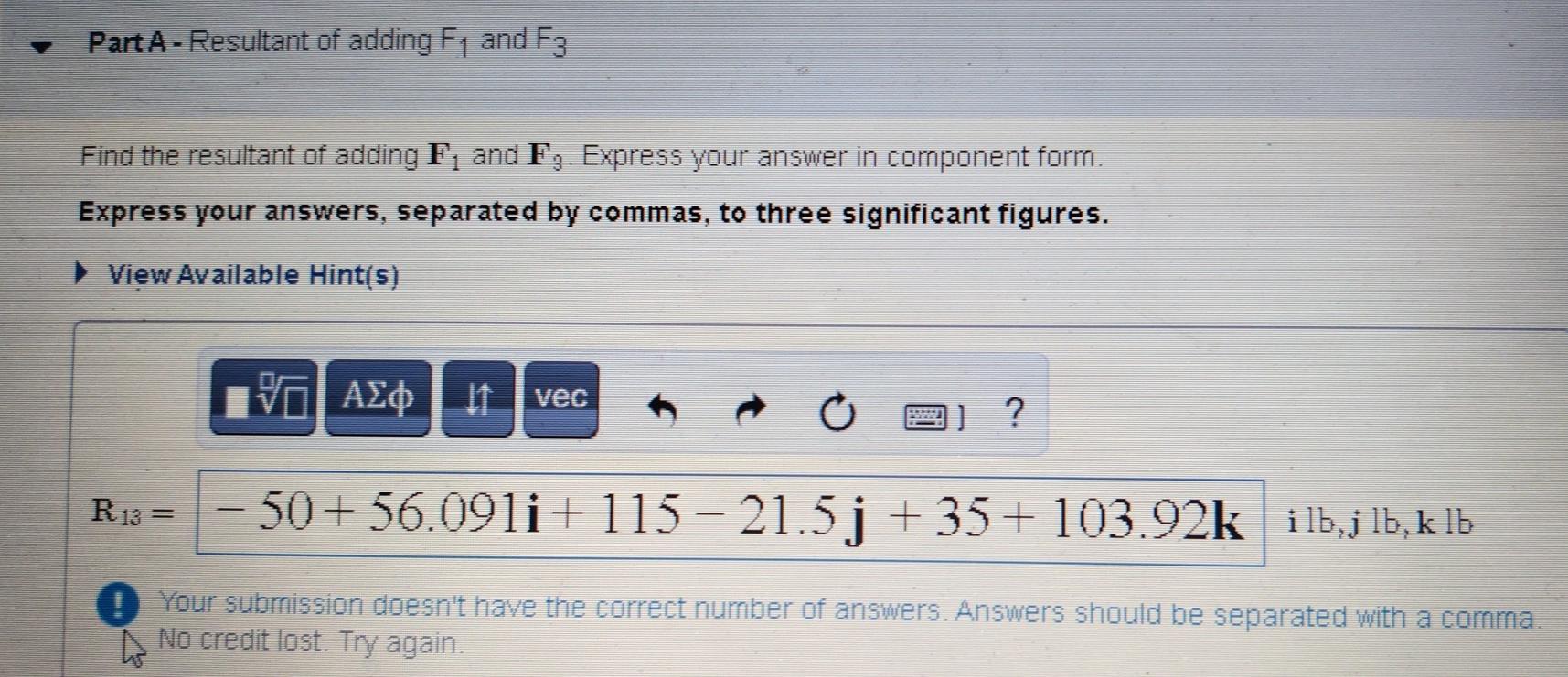 Solved Learning Goal: To find the resultant of multiple | Chegg.com