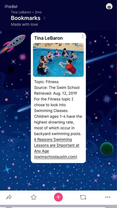 Resource Database Using Padlet Identify a topic you | Chegg.com