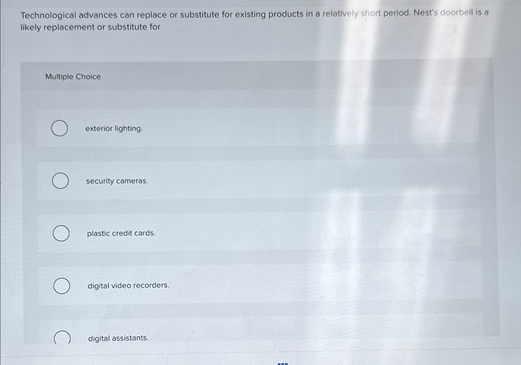 Solved Technological advances can replace or substitute for | Chegg.com