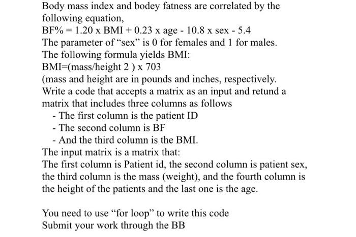 Solved This is a MATLAB based code, using user defined | Chegg.com