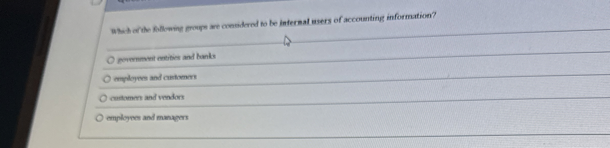 Solved Whech or the following groups se considered to be | Chegg.com